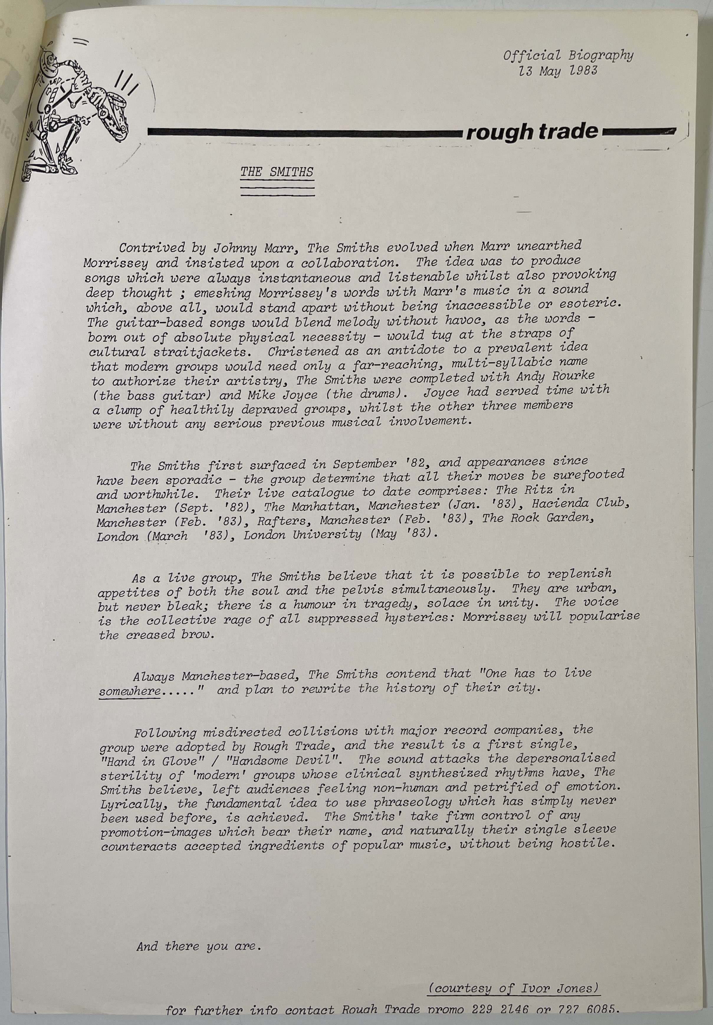 Lot 136 - WHAT DIFFERENCE DOES IT MAKE? - 1984 PRESS