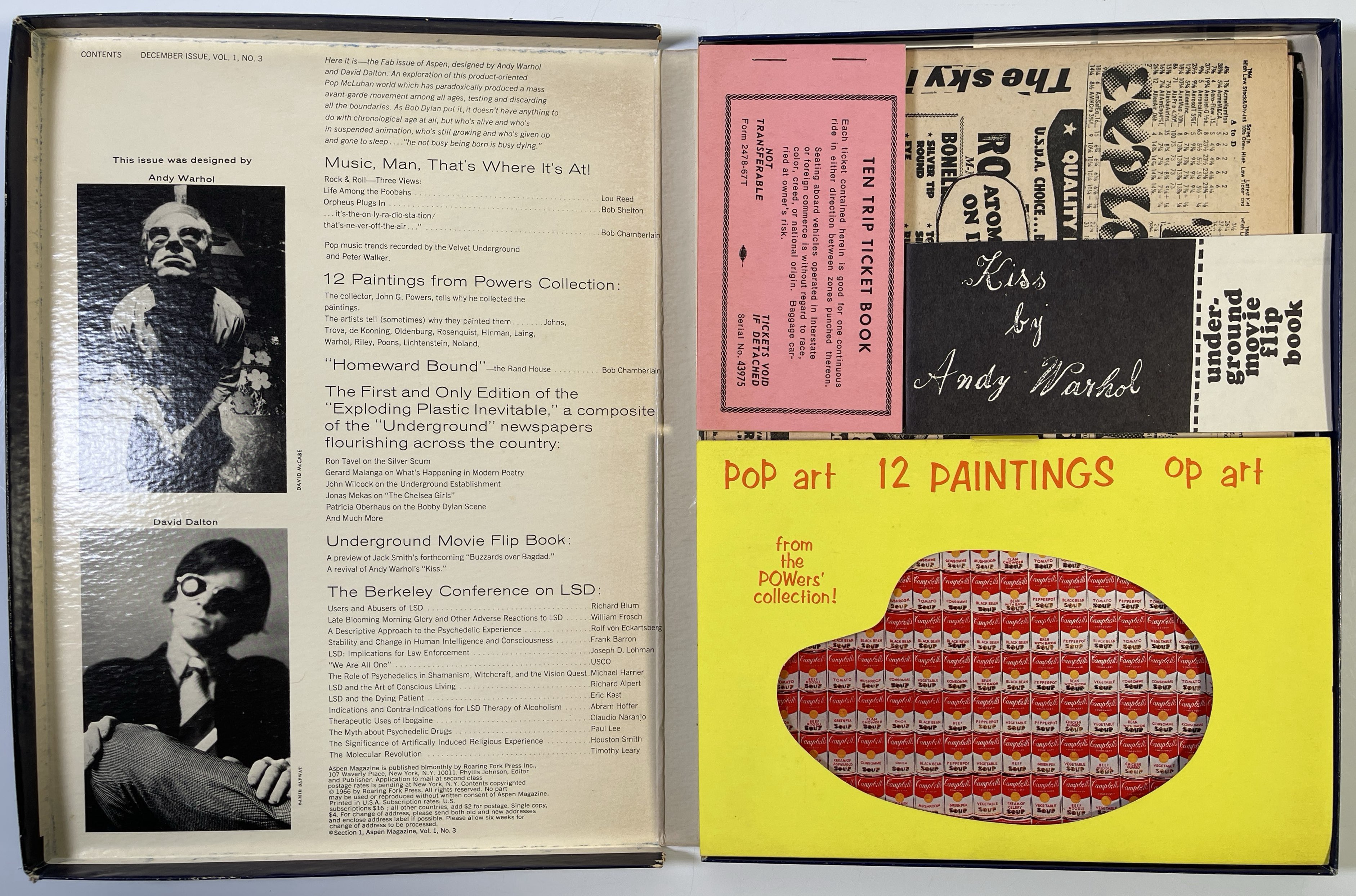 Lot 365 - 1960S COUNTER CULTURE - ORIGINAL 'ASPEN'