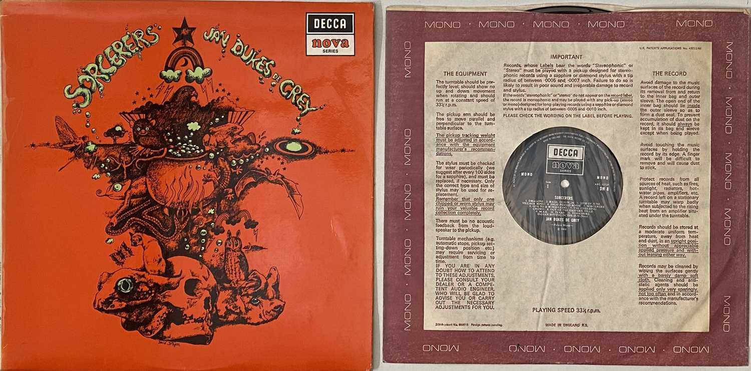 Lot 767 - JAN DUKES DE GREY - SORCERERS LP (UK MONO