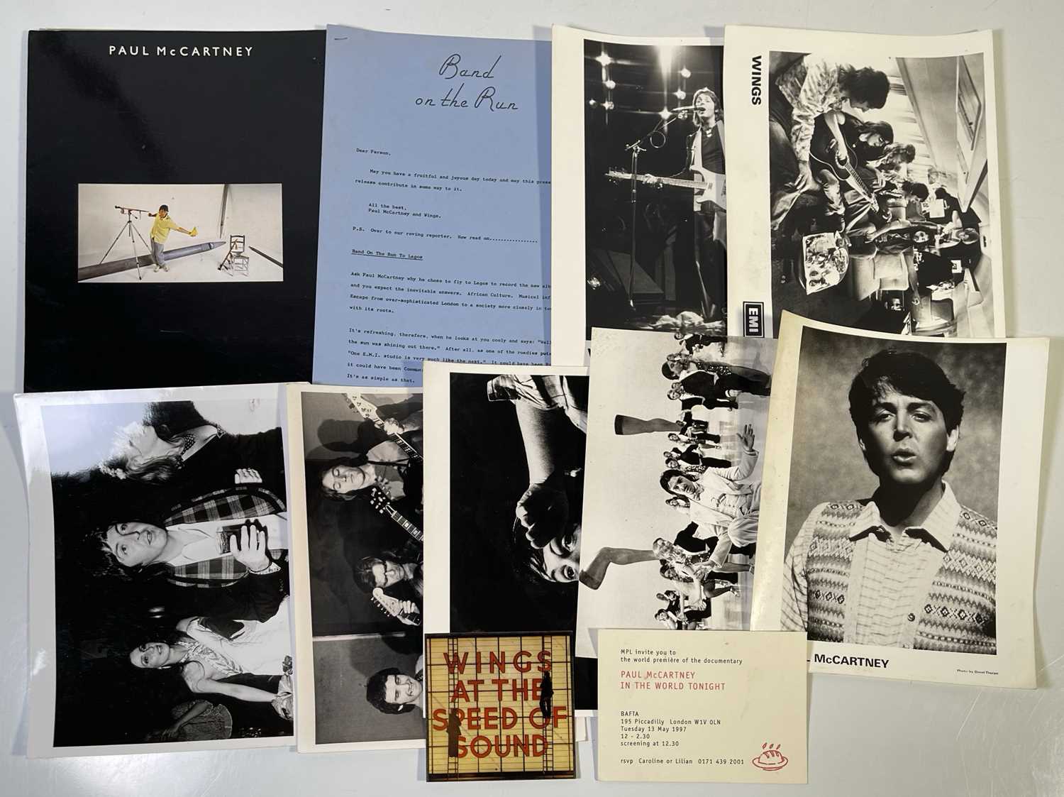 Lot 419 - THE BEATLES - WINGS / PAUL MCCARTNEY