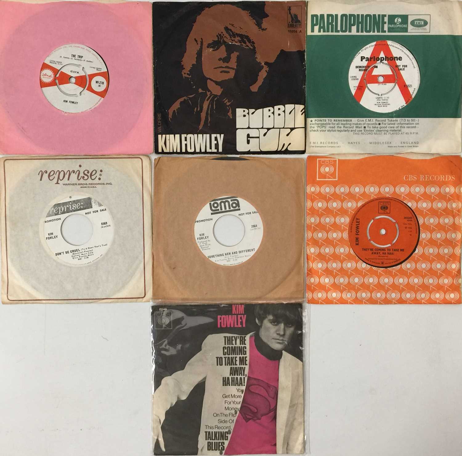 Lot 338 - KIM FOWLEY - 7" PACK