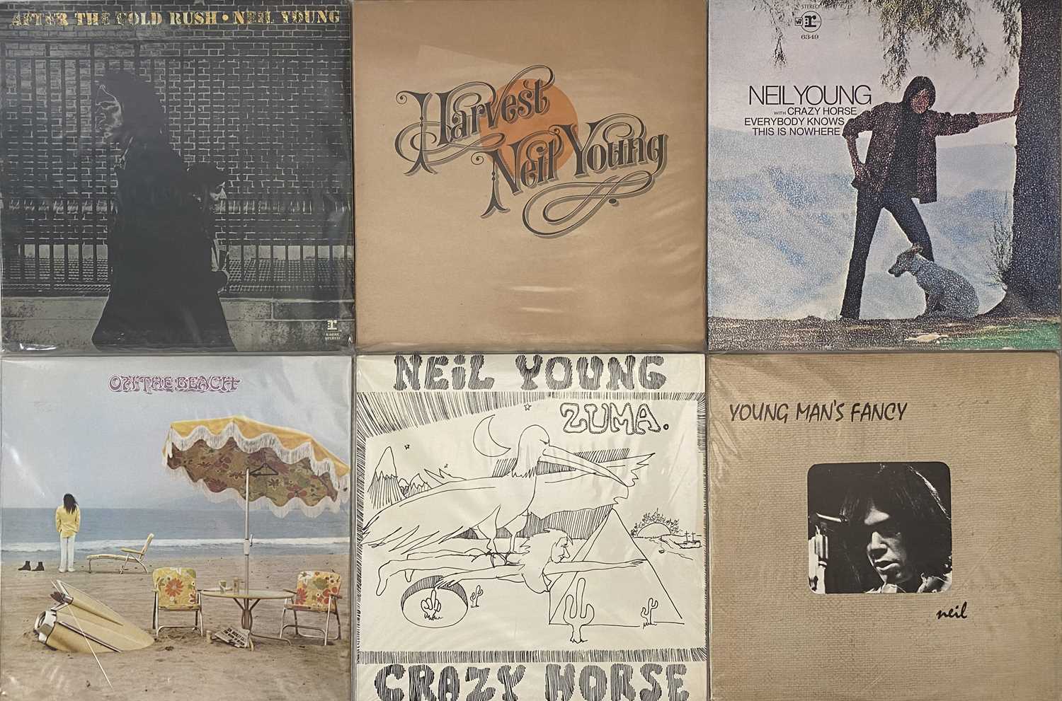 Lot 797 - NEIL YOUNG / RELATED - LP COLLECTION