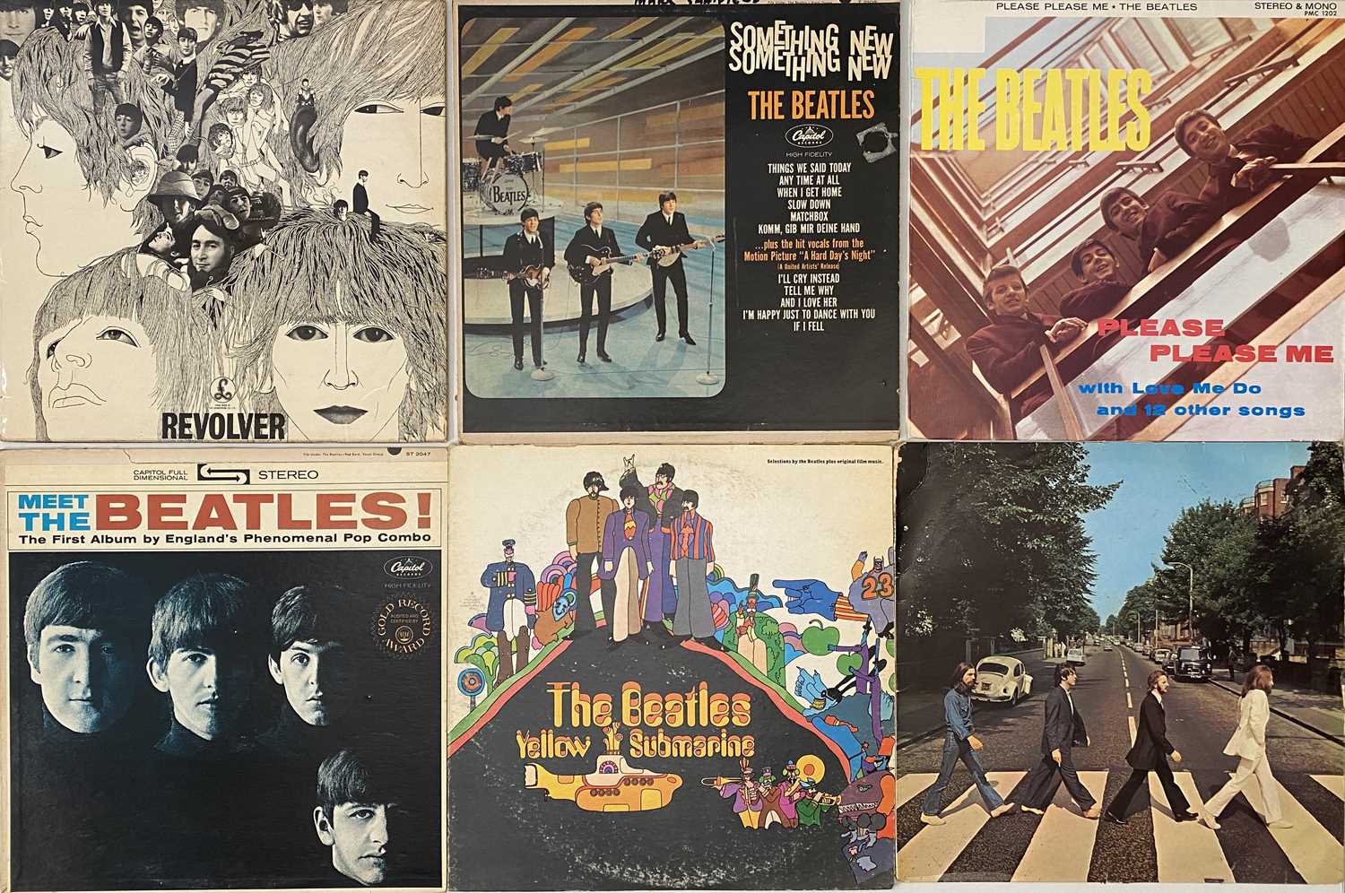Lot 800 - THE BEATLES - STUDIO LPs (VARIOUS PRESSINGS)