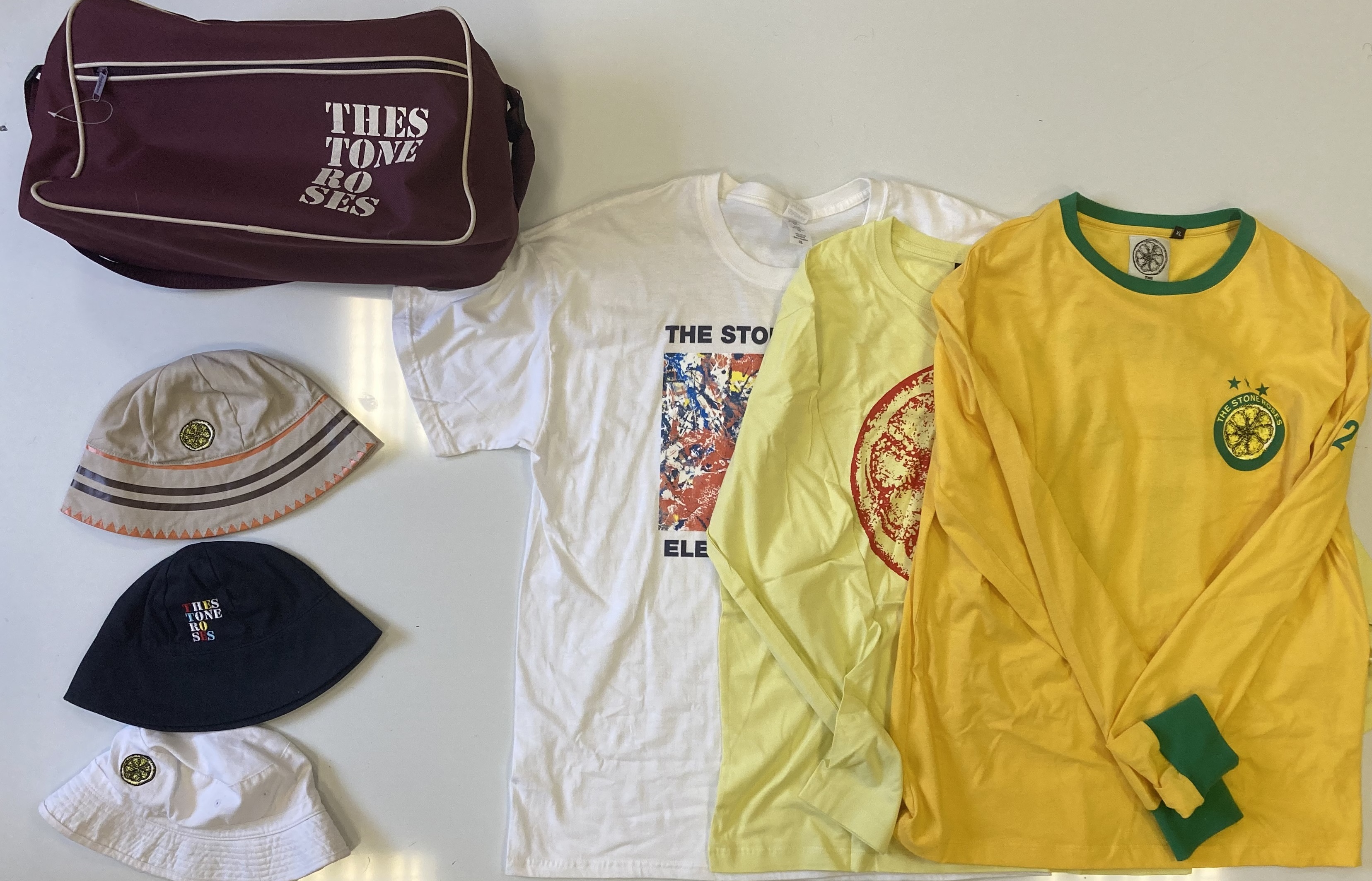 Lot 458 - STONE ROSES TOUR MERCHANDISE.