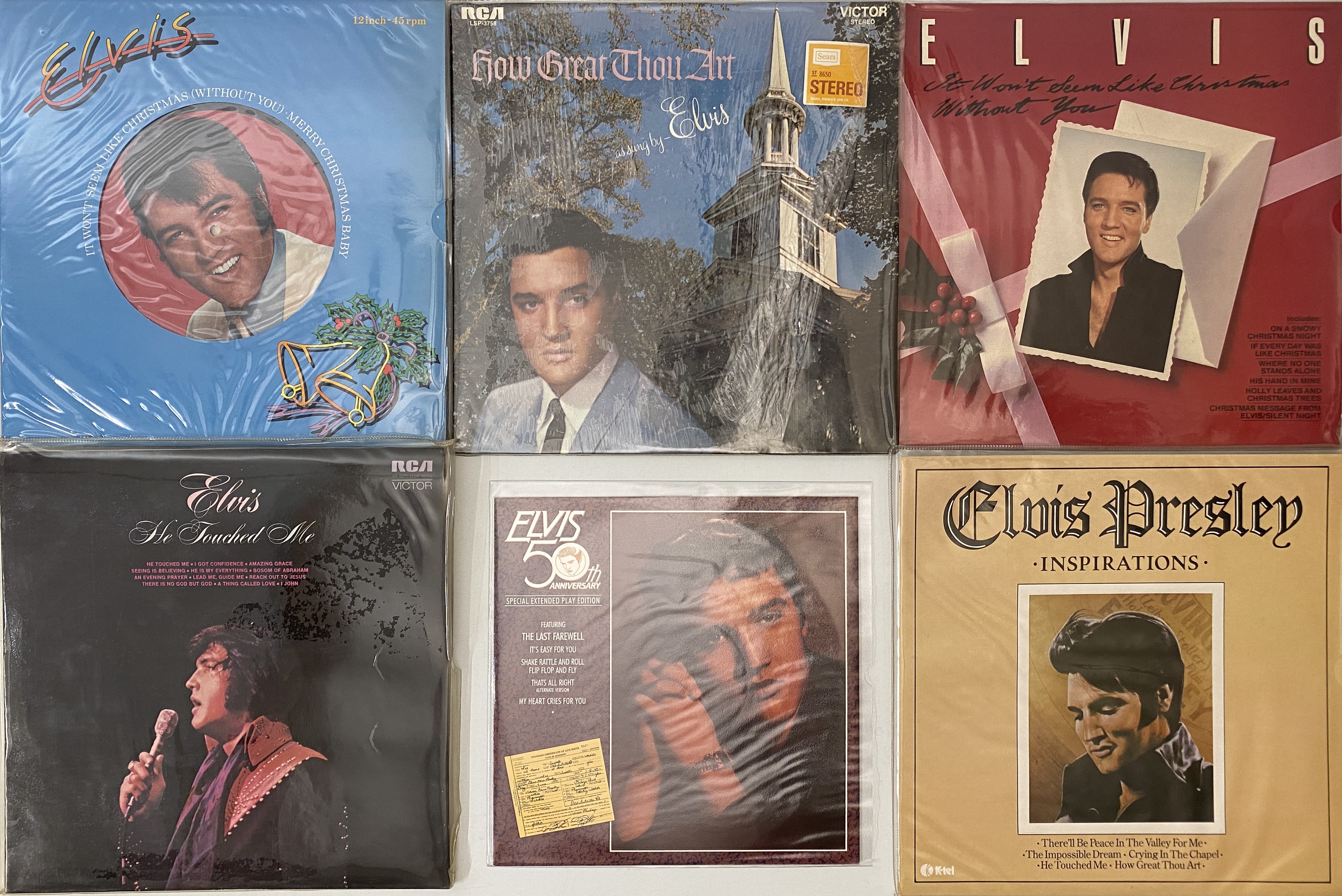 Lot 896 - ELVIS PRESLEY LP COLLECTION