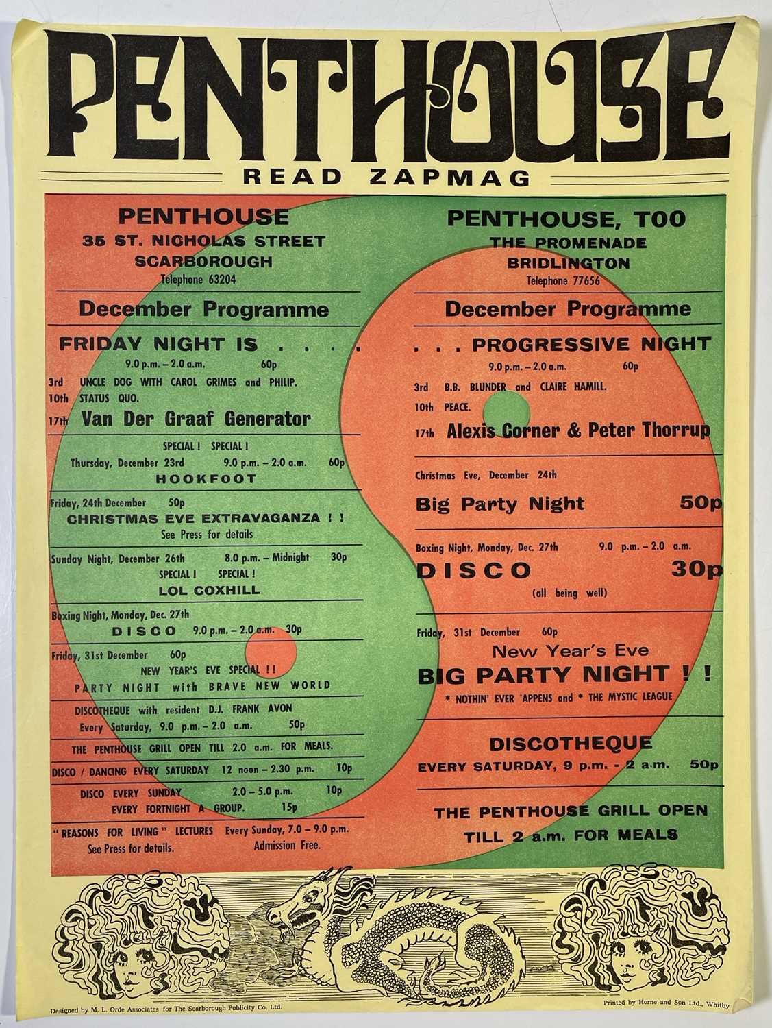 Lot 189 - STATUS QUO / VAN DER GRAAF GENERATOR - RARE