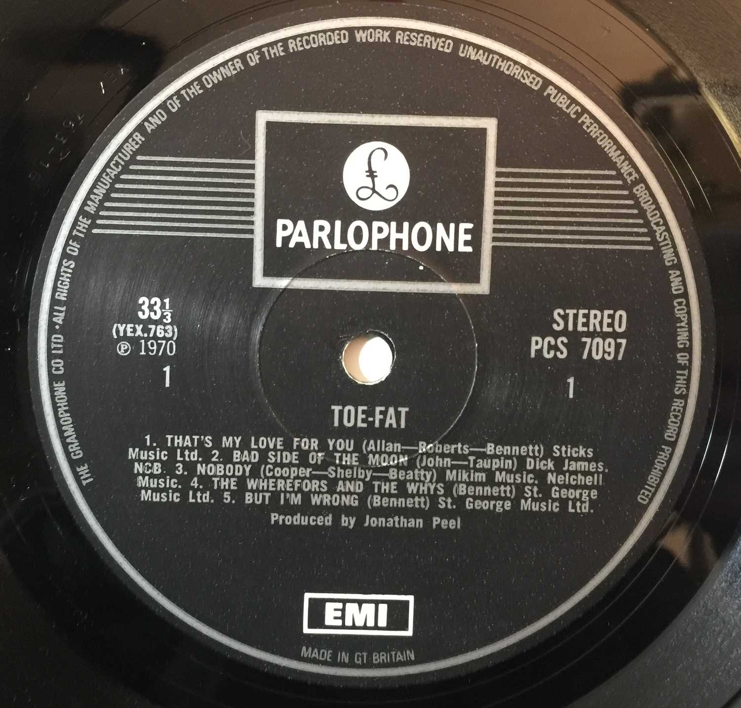 Lot 40 - TOE FAT/ TOE FAT TWO - LPs