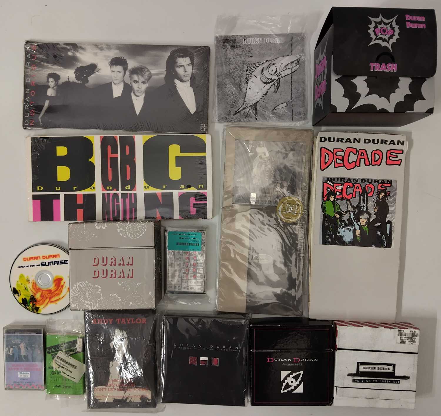Lot 904 - DURAN DURAN AND RELATED CD BOXSET AND