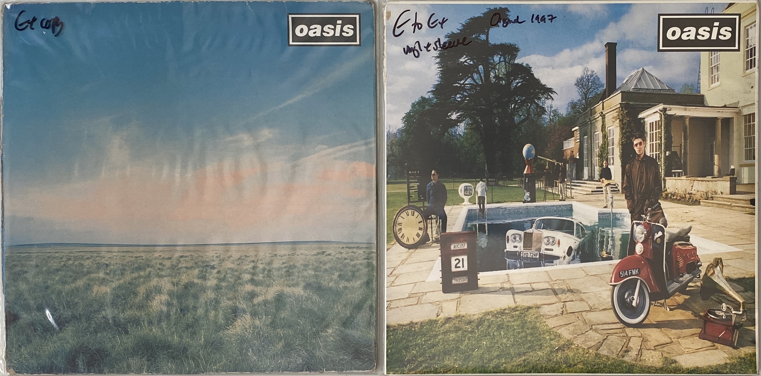 Lot 907 - OASIS LP COLLECTION
