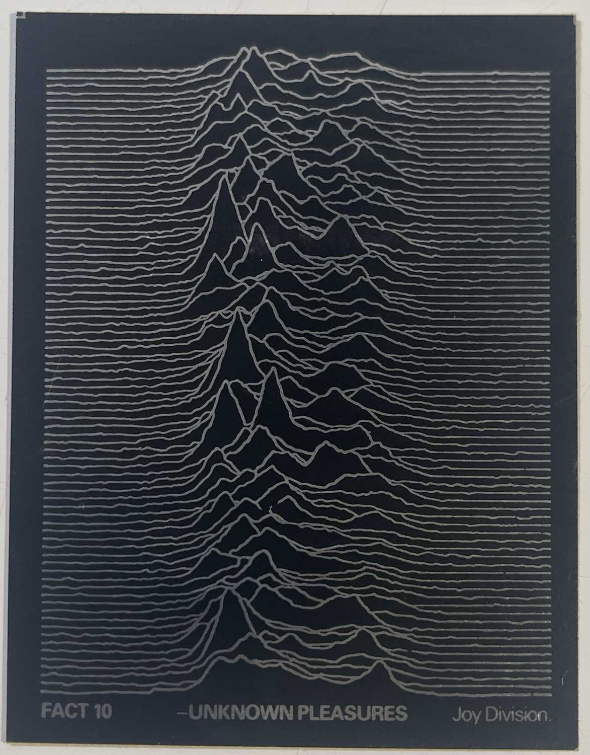 Lot 483 - JOY DIVISION - ORIGINAL UNKNOWN PLEASURES