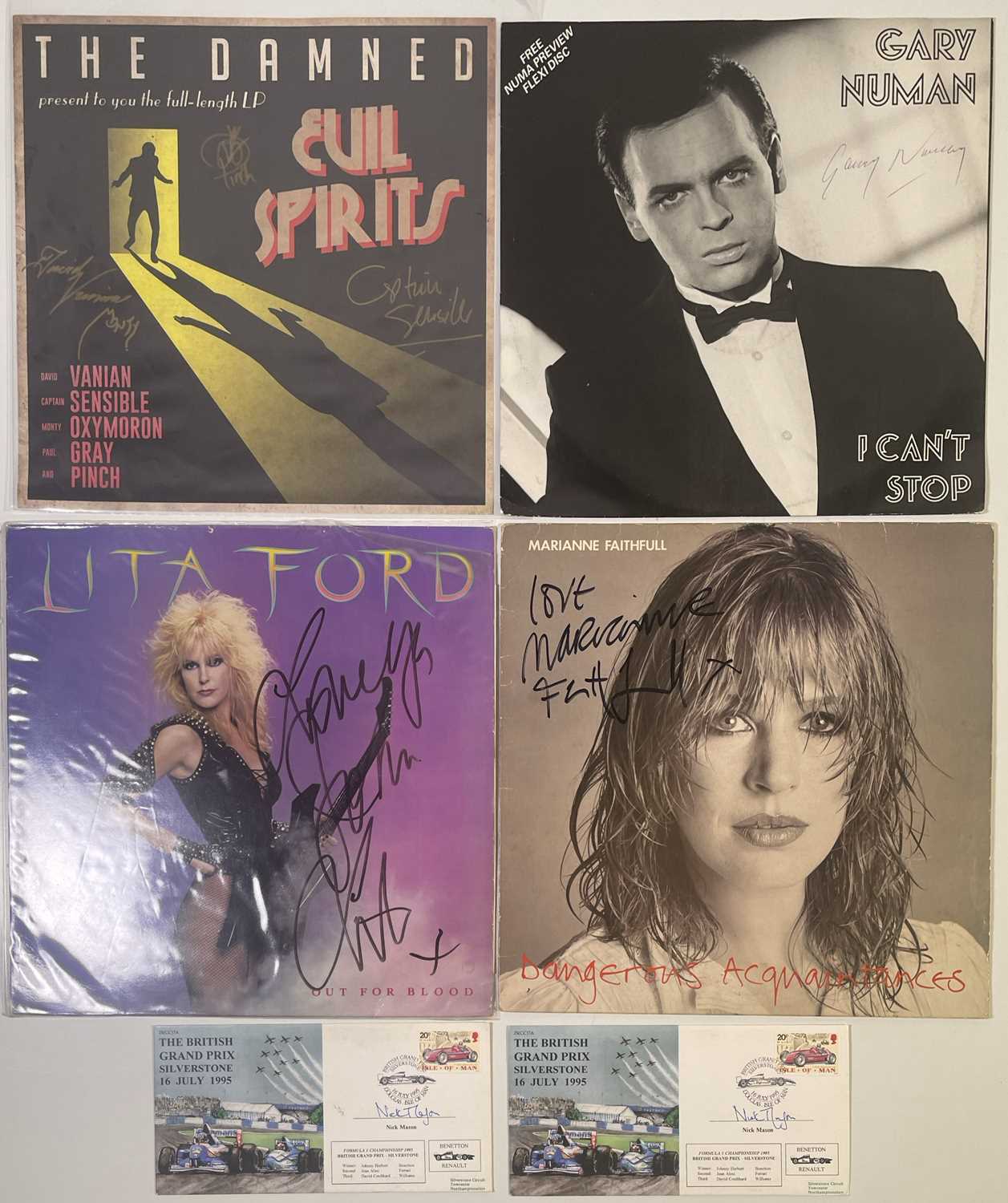 Lot 267 - ROCK / HARD ROCK AUTOGRAPH COLLECTION