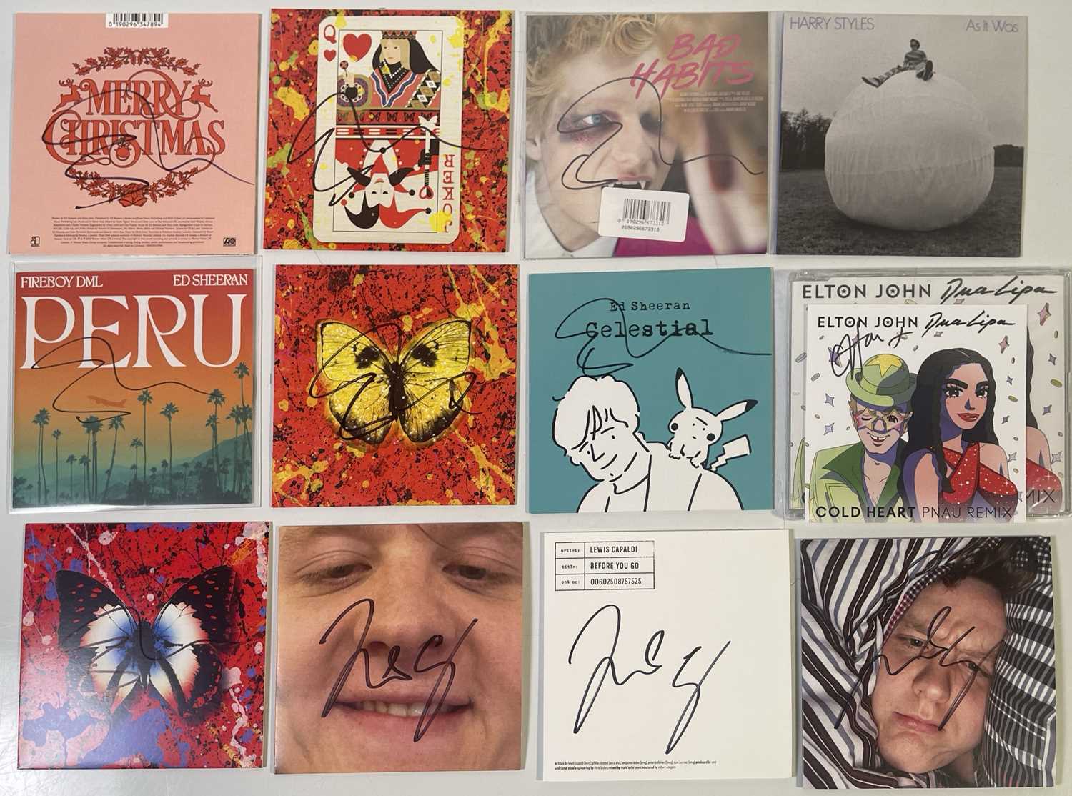 Lot 270 - ROCK AND POP AUTOGRAPH COLLECTION - ELTON