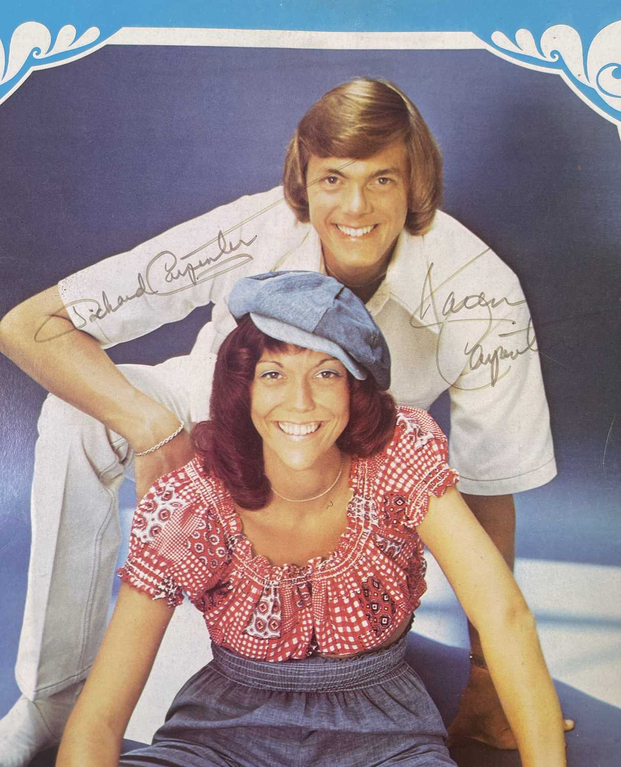 Lot 271 - THE CARPENTERS - ORIGINAL SIGNED CONCERT
