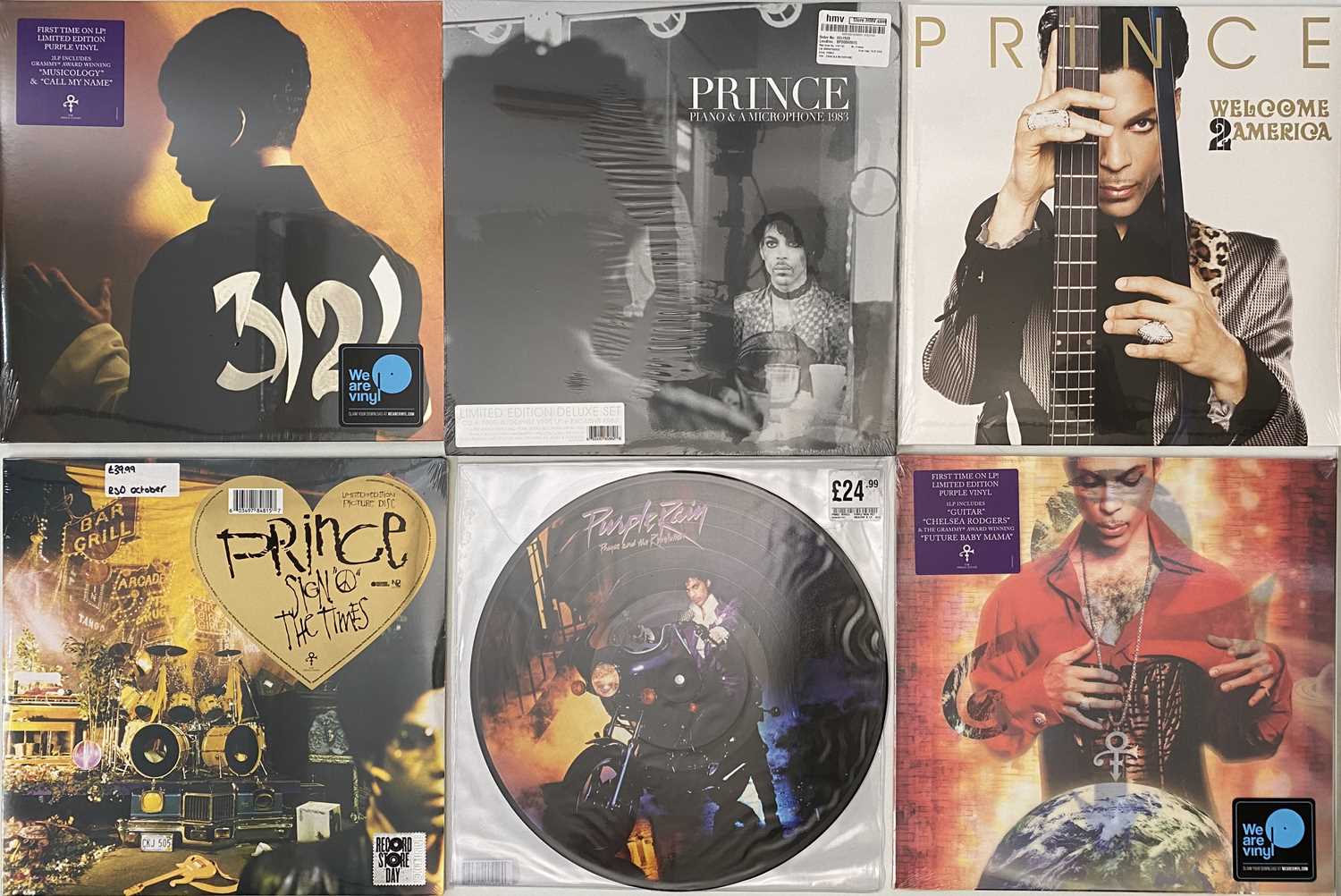 Lot 88 - PRINCE 7" AND LP PACK