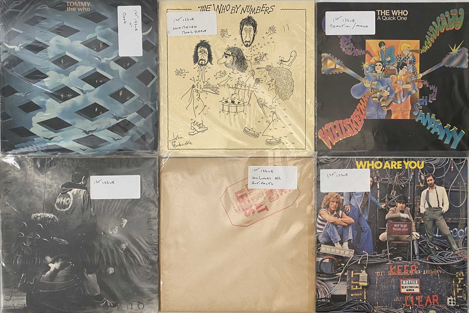 Lot 90 - THE WHO - LP COLLECTION