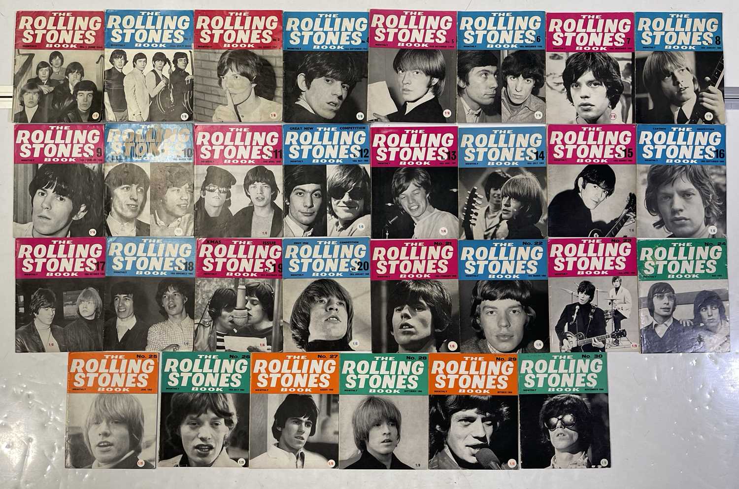 Lot 369 - THE ROLLING STONES - FULL SET OF ORIGINAL