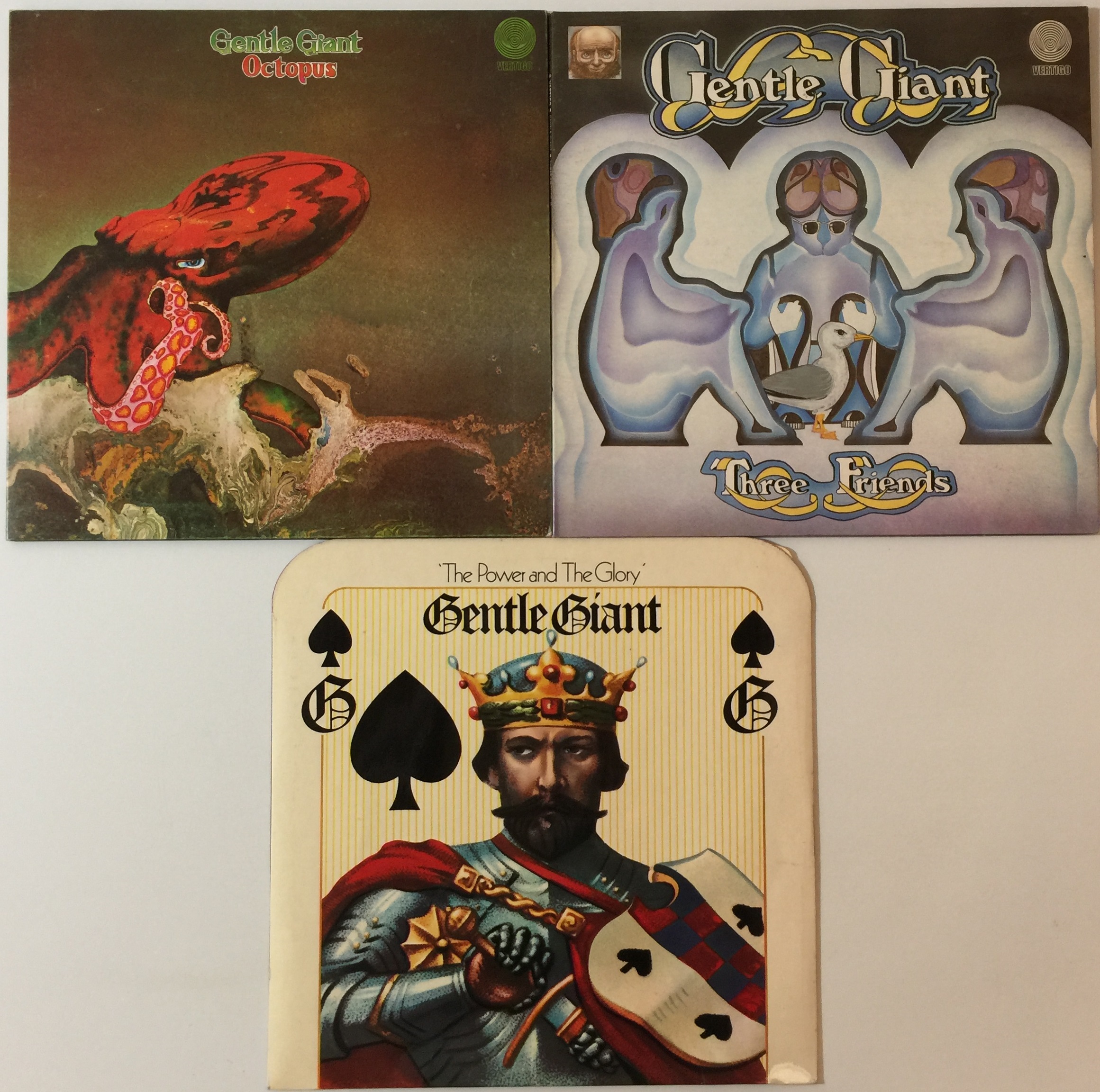 Lot 56 - GENTLE GIANT - LP RARITIES