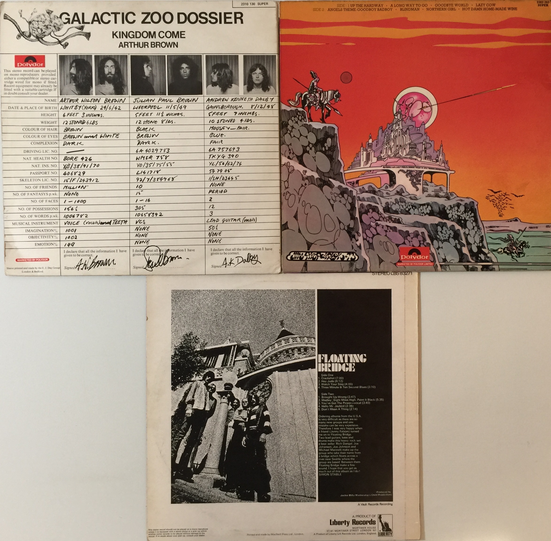 Lot 57 - BLUES ROCK/ HARD ROCK - LP RARITIES