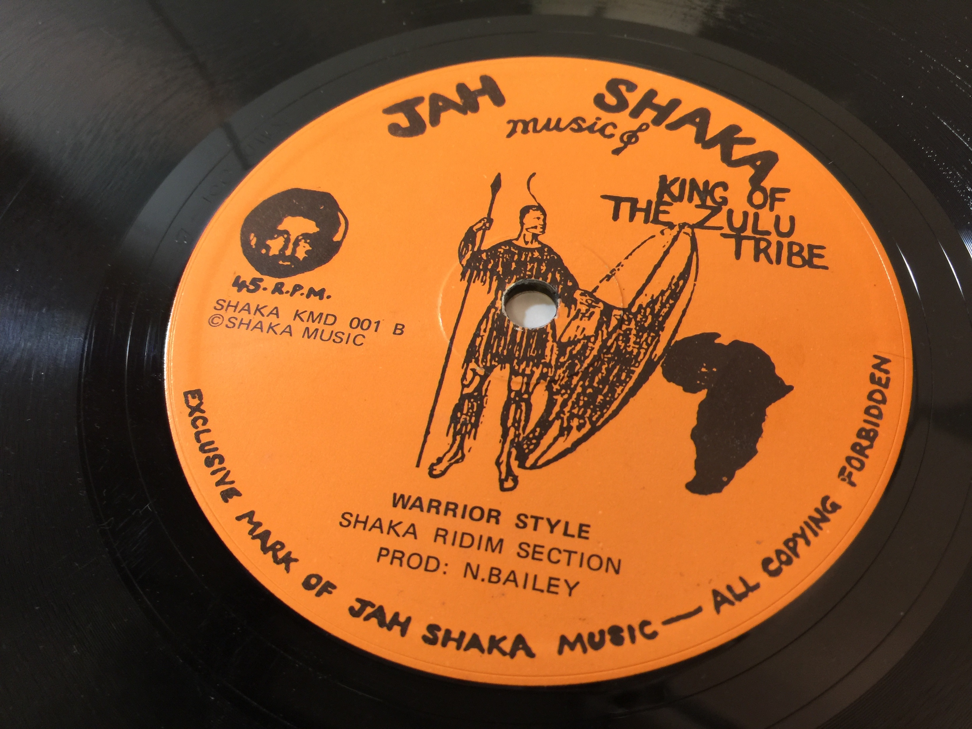 Lot 67 - RAS IMRU - MARSHALL 12" (JAH SHAKA MUSIC