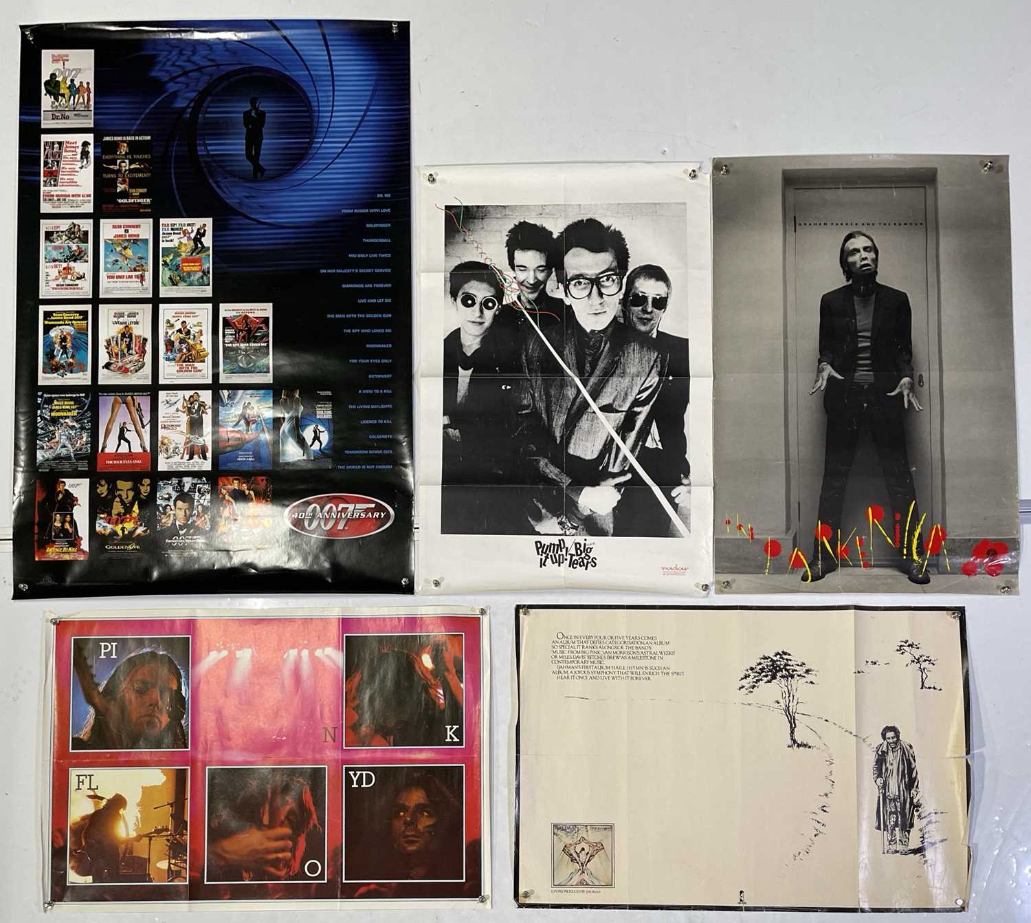 Lot 203 1970s Rock And Pop Poster Collection