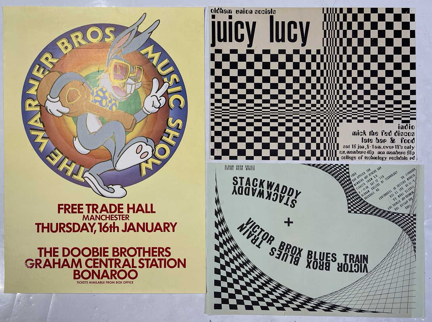 Lot 211 - 1970S CONCERT POSTERS INC JUICY LUCY