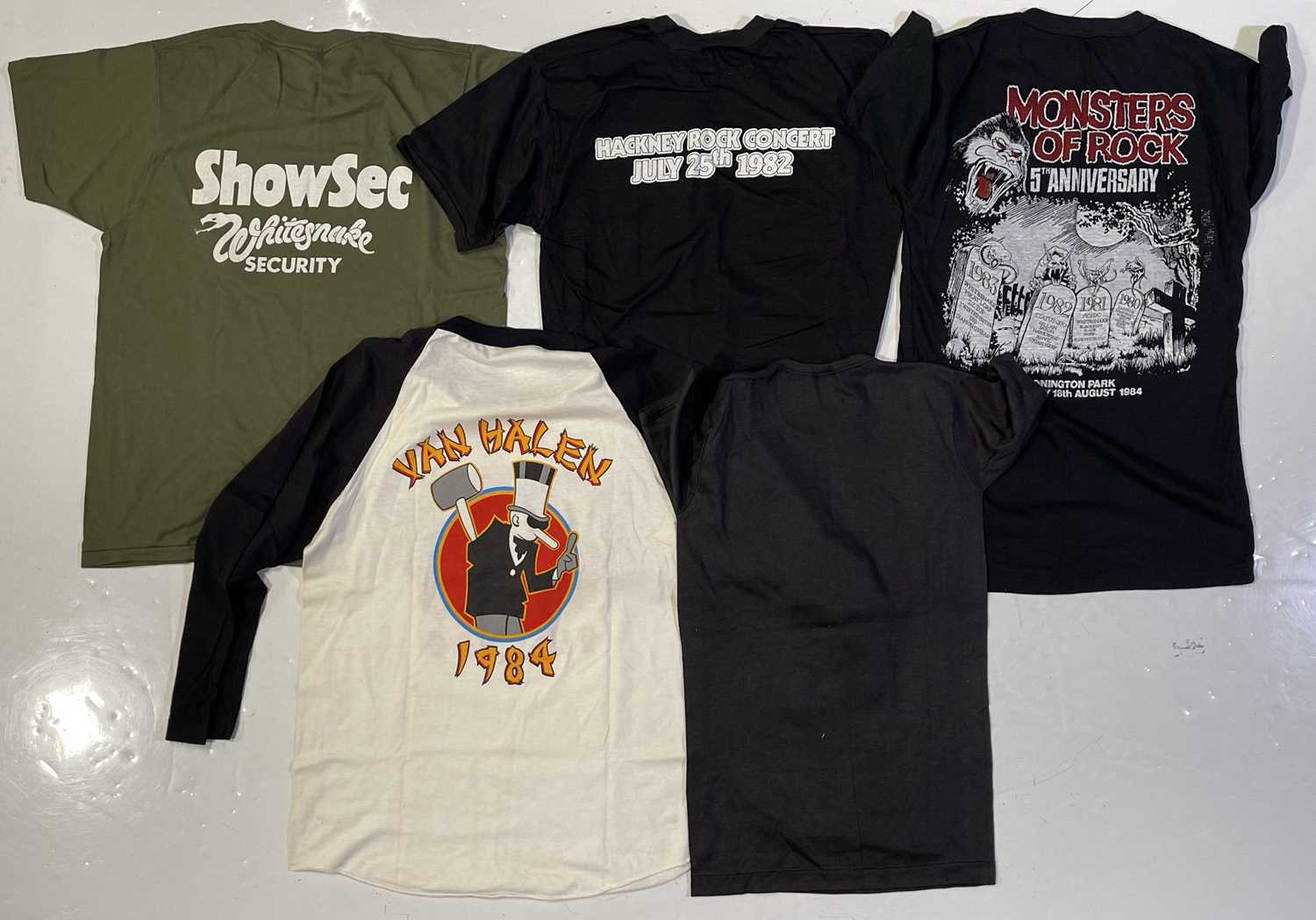 Lot 331 - ORIGINAL VINTAGE METAL T-SHIRTS INC VAN