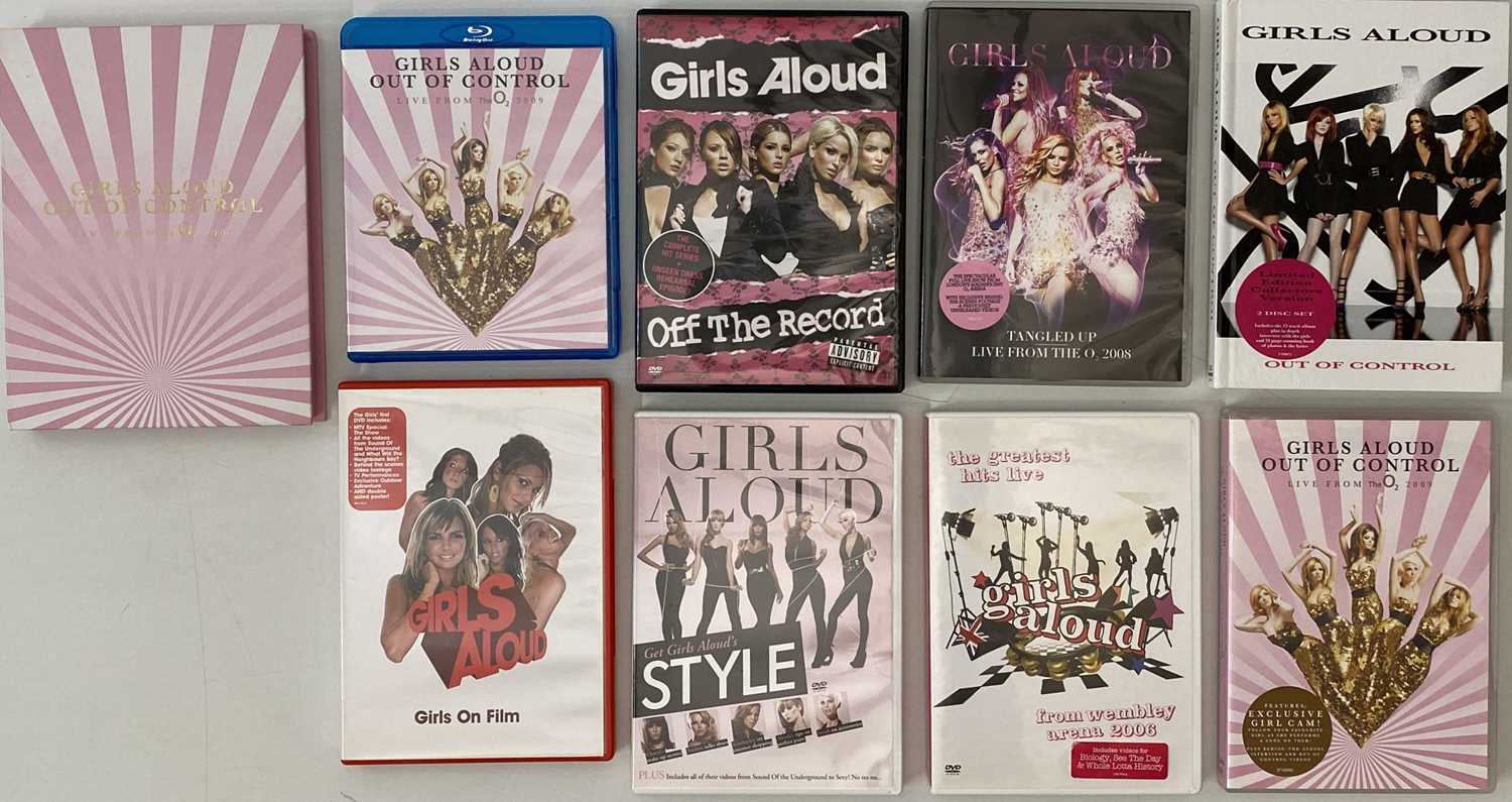 Lot 1071 - GIRLS ALOUD - 7" / CDs / CD BOX SET / DVD