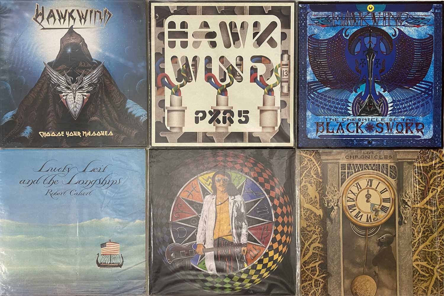Lot 1078 - HAWKWIND / RELATED - LP / 12" COLLECTION