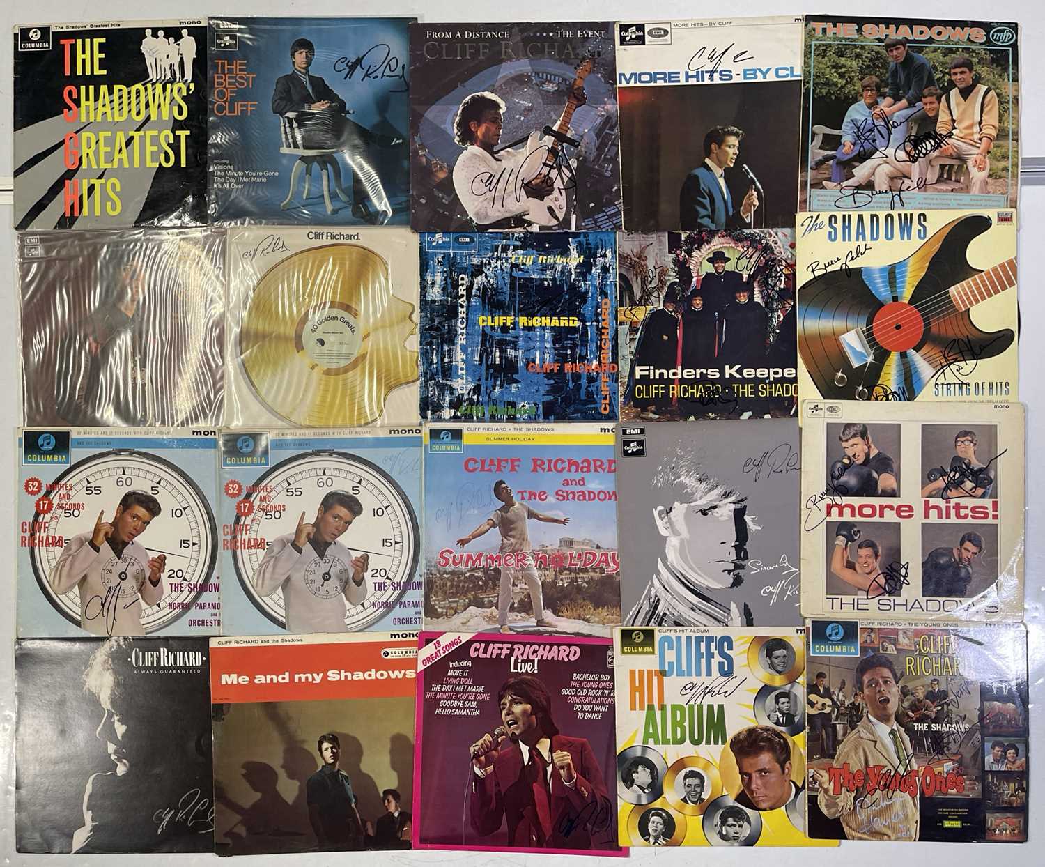 Lot 284 - CLIFF RICHARD / THE SHADOWS - SIGNED LP