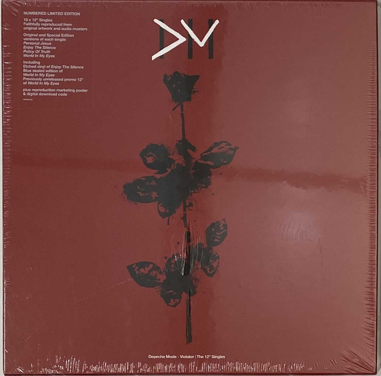 Lot 1093 - DEPECHE MODE - VIOLATOR - THE 12" SINGLES