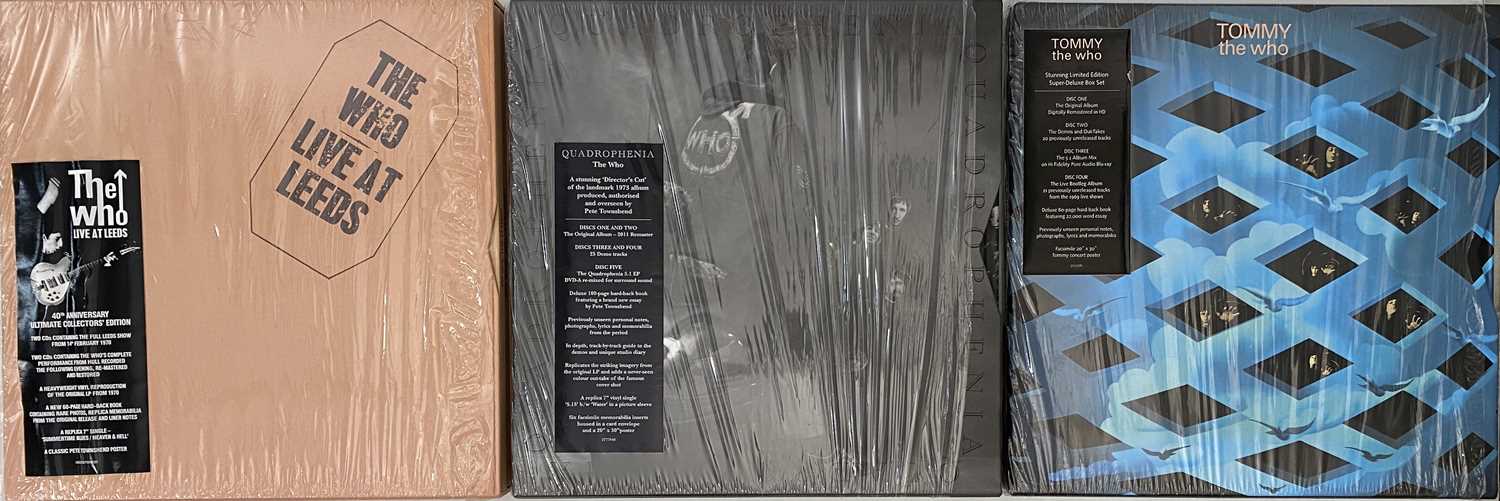 Lot 1094 - THE WHO - BOX SETS