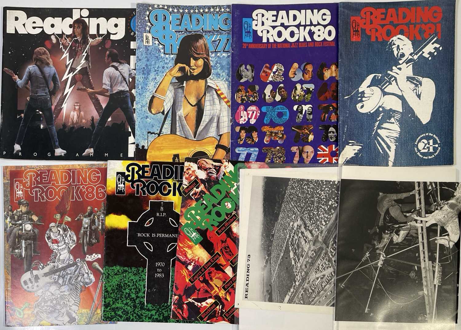 Lot 113 - READING ROCK FESTIVAL / NATIONAL JAZZ AND