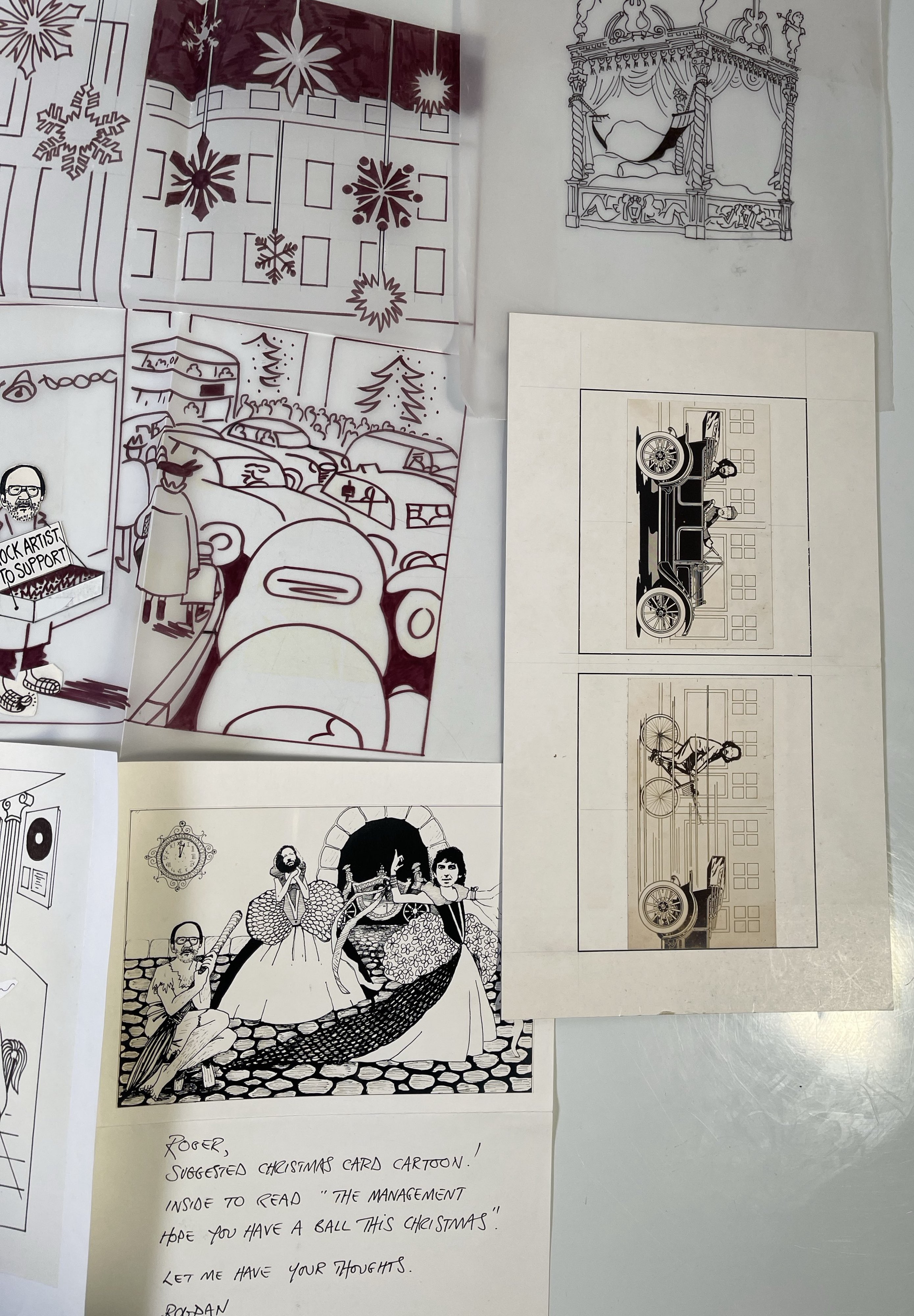 Lot 400 - ERIC CLAPTON INTEREST - ORIGINAL DESIGNS AND