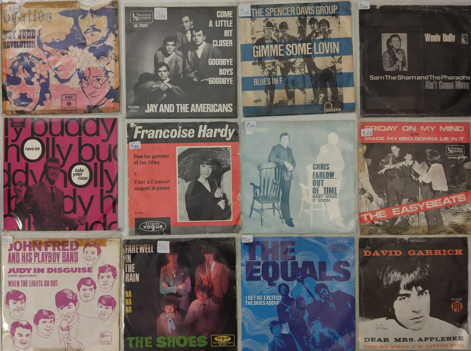 Lot 1052 - 50S AND 60S UK, US, AND EUROPEAN POP AND