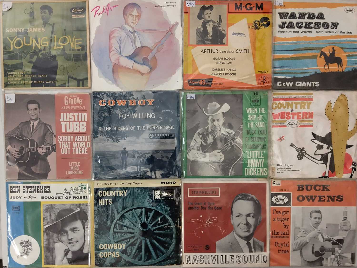 Lot 1054 - COUNTRY, WESTERN, POP AND EASY LISTENING