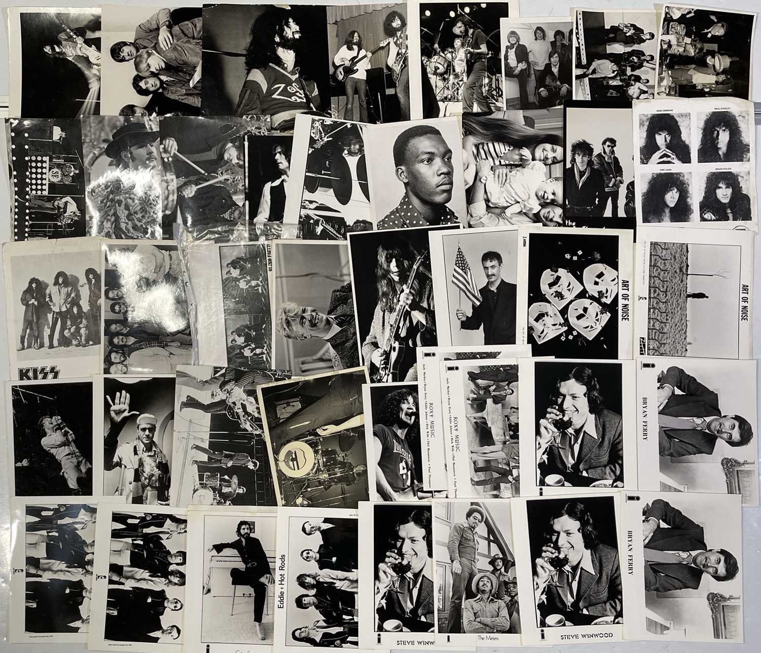 Lot 159 - PRESS AND PROMO PHOTO COLLECTION - ROCK