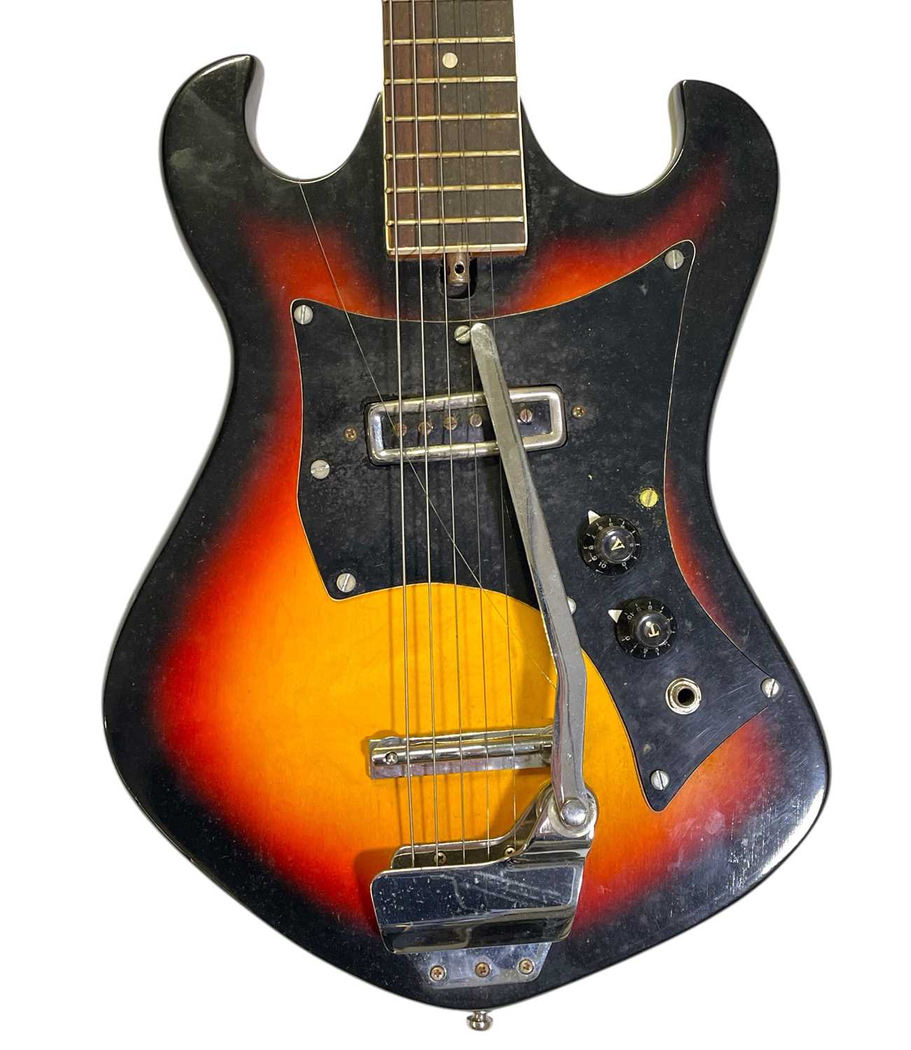 Lot 15 - KOREAN MADE AUDITION ELECTRIC GUITAR.