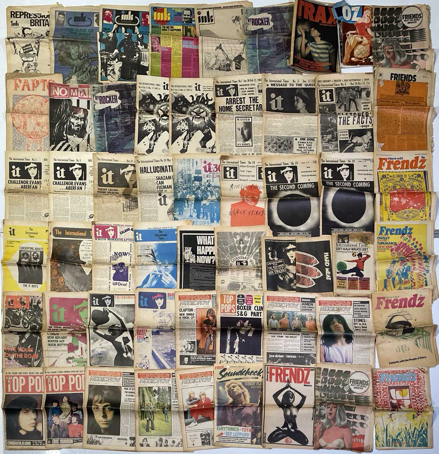 Lot 100 - 1960S/70S COUNTER CULTURE AND MUSIC