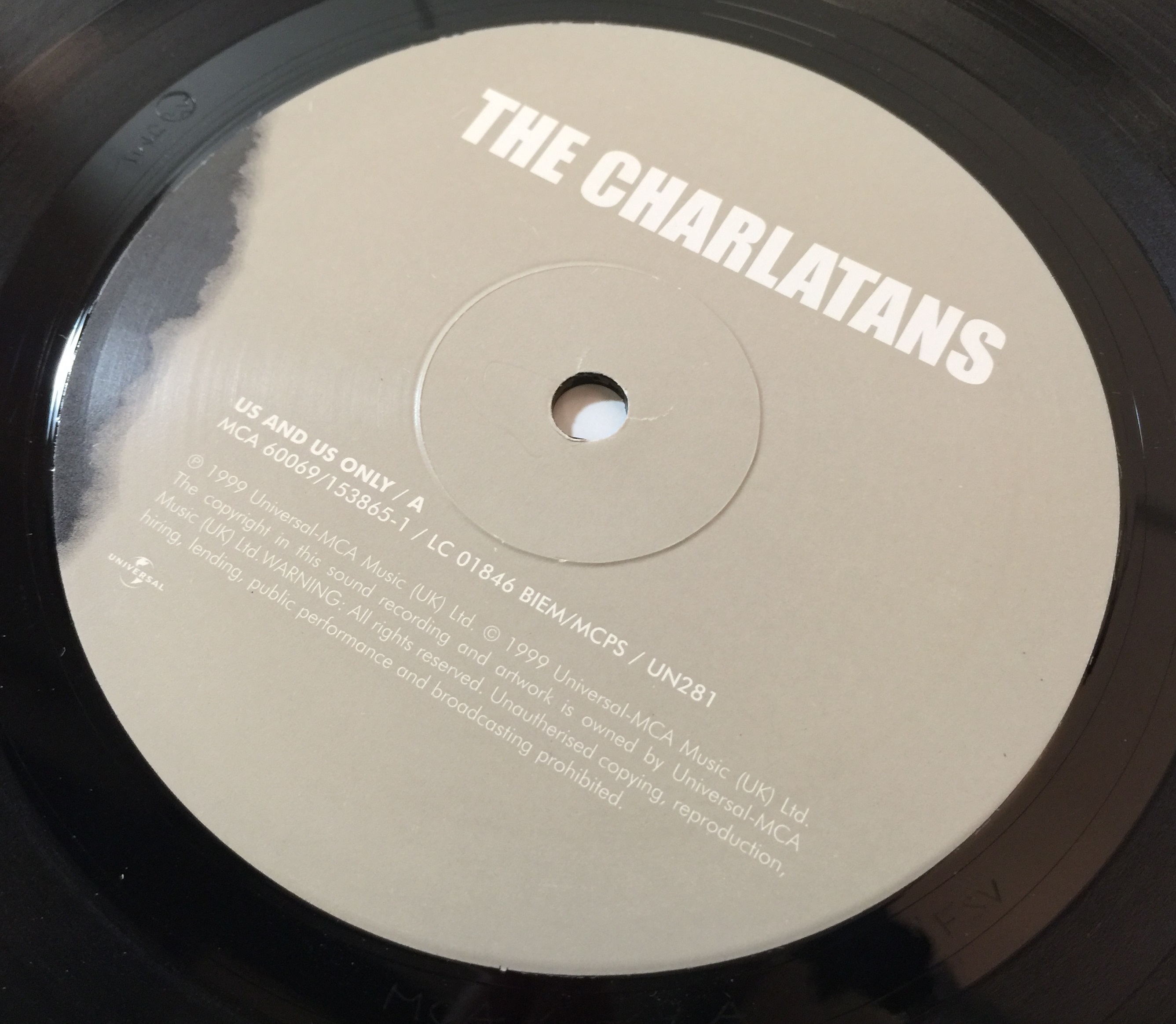Lot 90 - STEREOPHONICS/THE CHARLATANS - LP/10" ALBUM