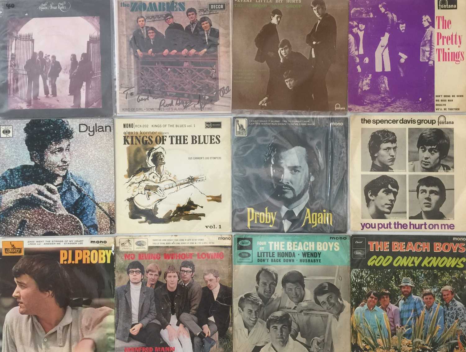 Lot 132 - 60s ROCK/ POP/ BEAT - 7" EP PACK