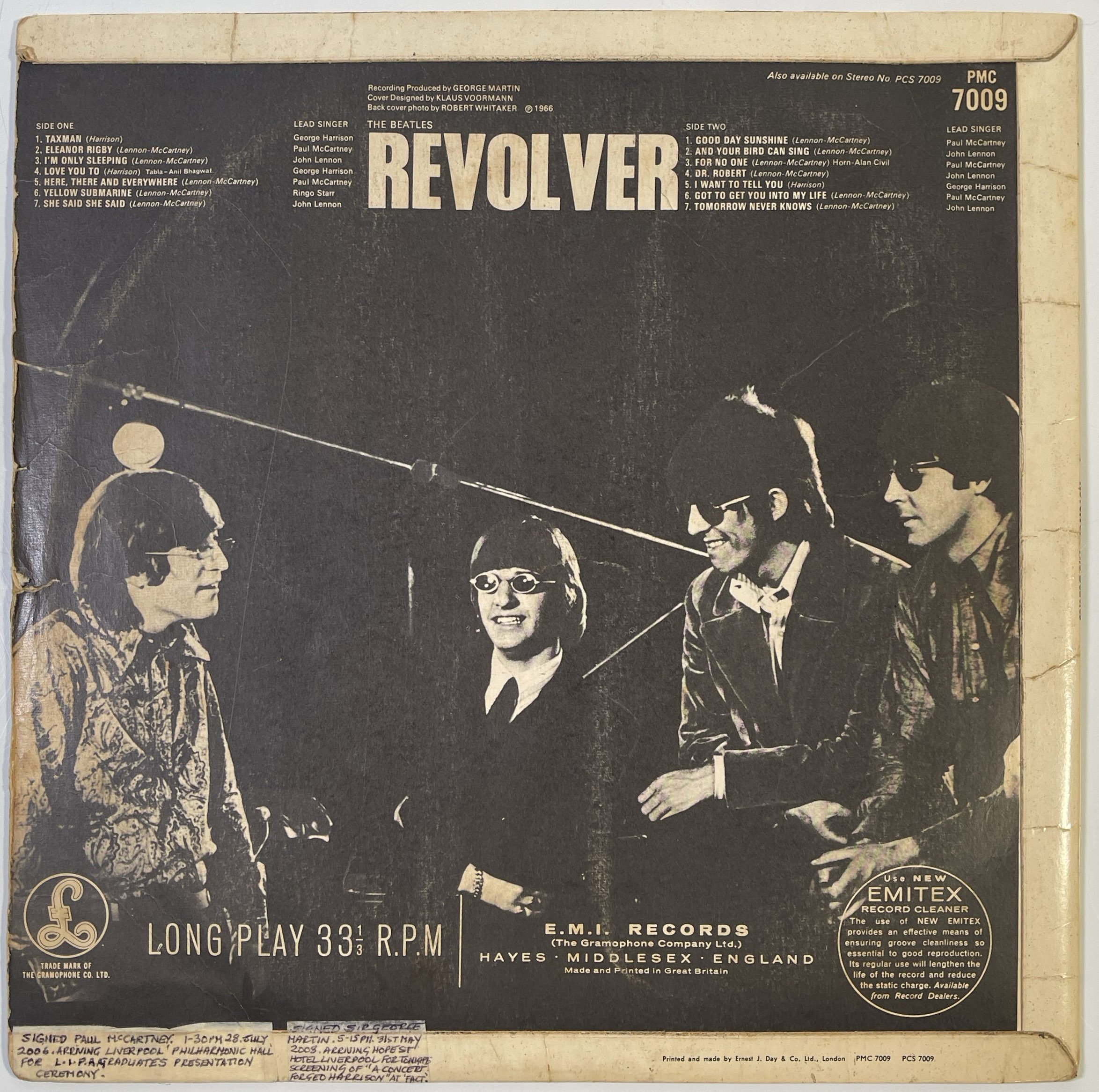 Lot 244 - THE BEATLES - PAUL MCCARTNEY AND GEORGE