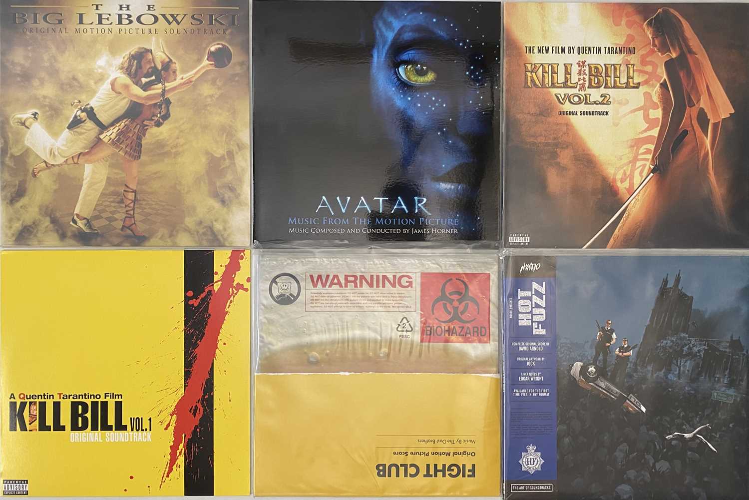 Lot 198 - CULT CLASSIC MOVIE LP COLLECTION (MODERN