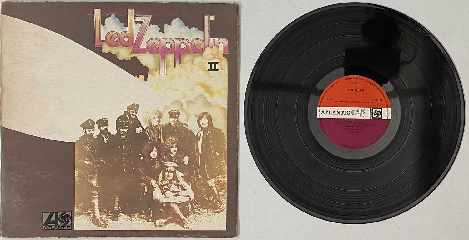 Lot 186 - LED ZEPPELIN - II LP (PLUM/ RED - WRECK