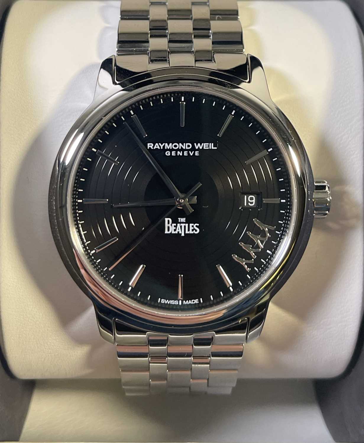 Lot 163 - THE BEATLES 2017 RAYMOND WEIL WATCH.