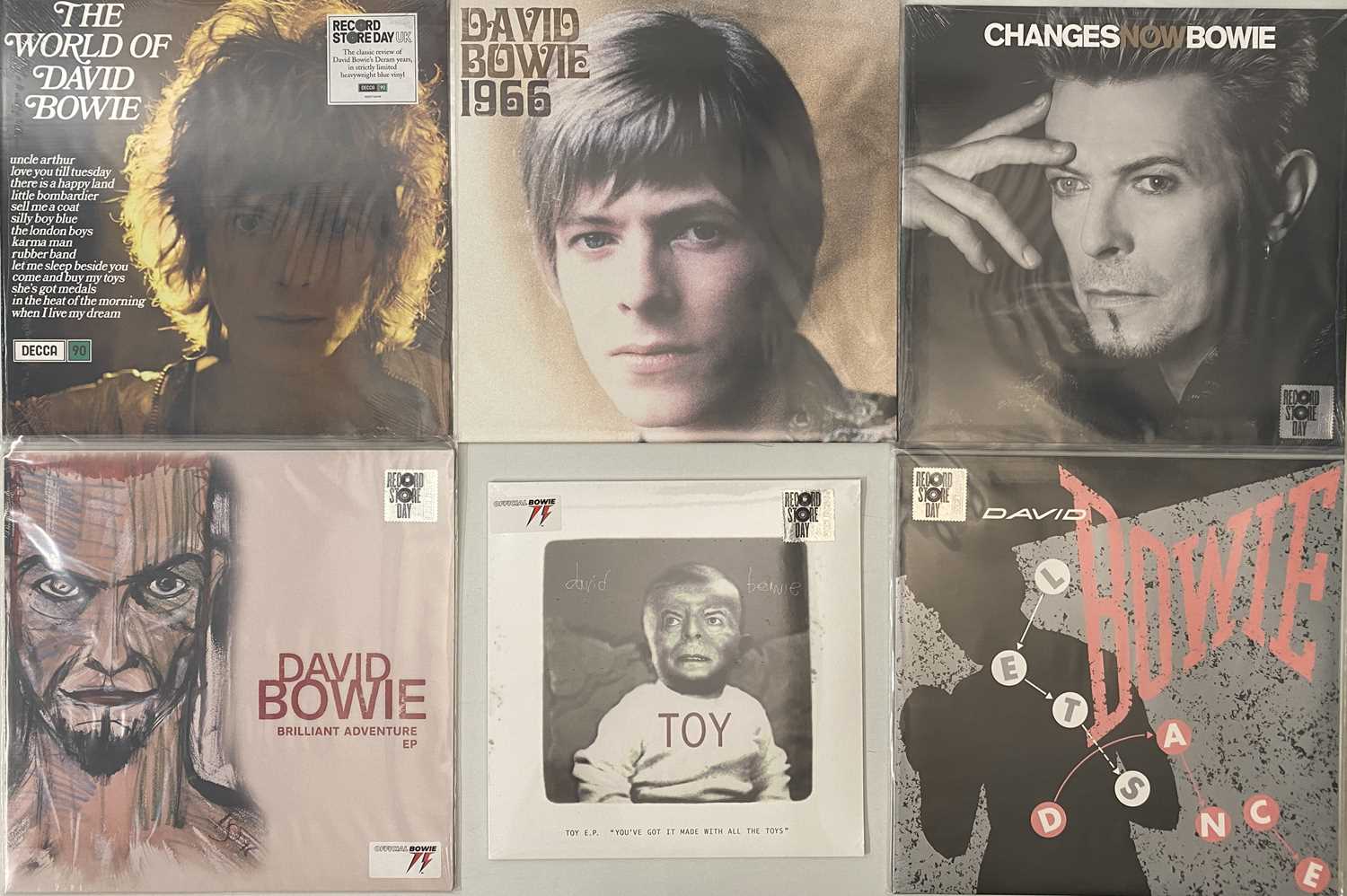 Lot 216 - DAVID BOWIE RECORD STORE DAY LP COLLECTION