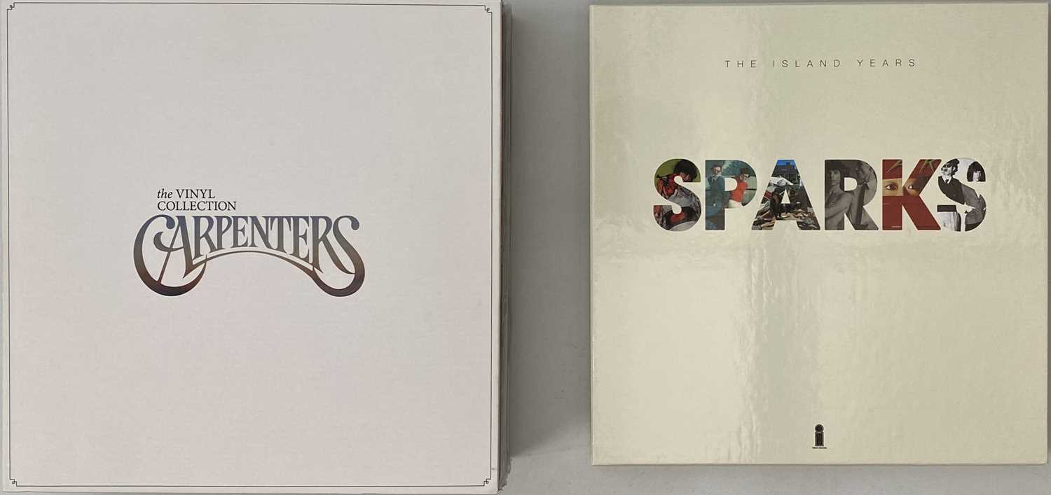 Lot 219 - THE CARPENTERS AND SPARKS LP BOX SET PACK