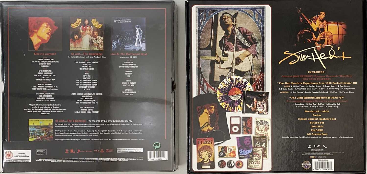 Lot 230 - THE JIMI HENDRIX EXPERIENCE LP BOX SET
