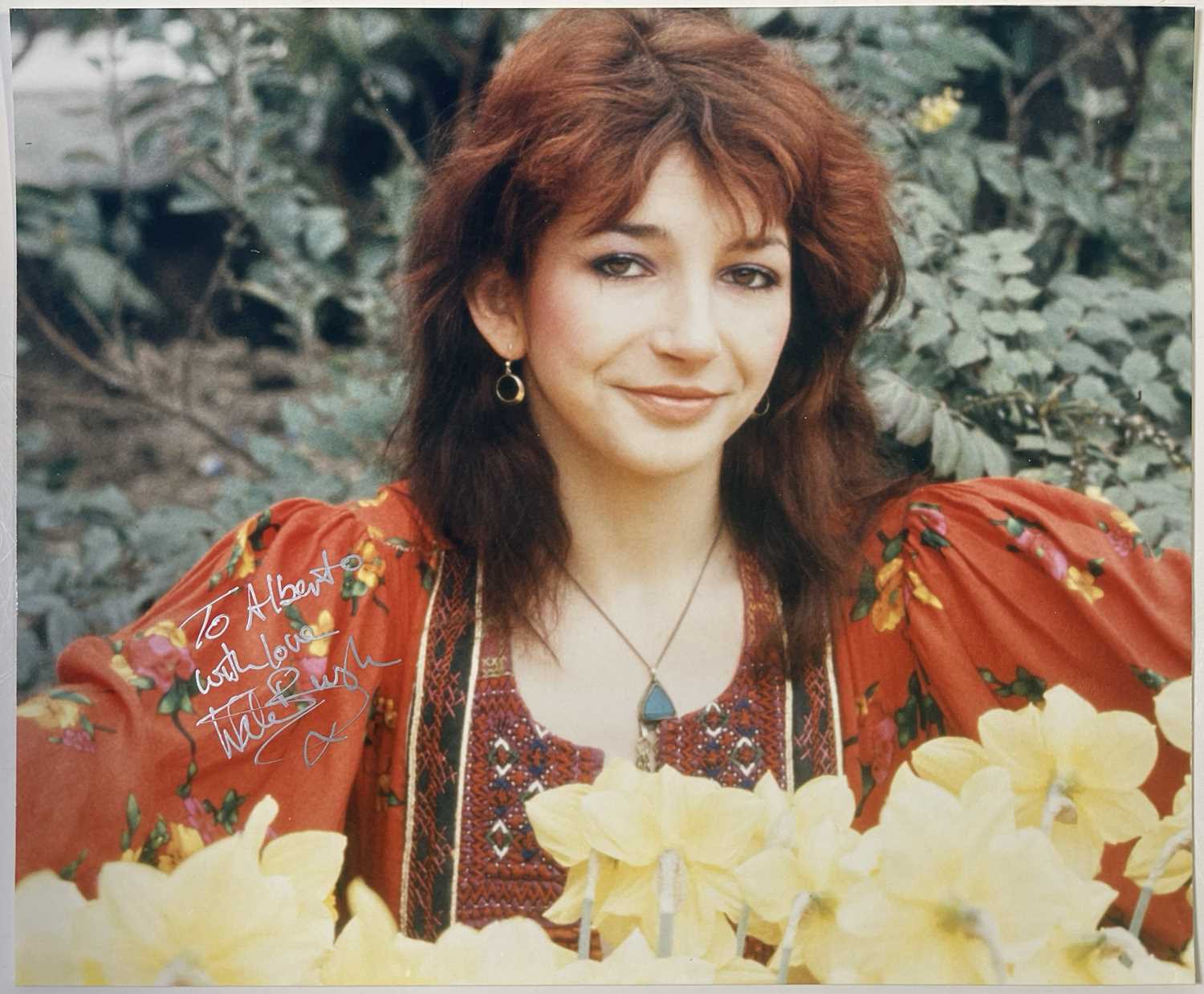 Lot 266 - KATE BUSH - SIGNED PHOTO.