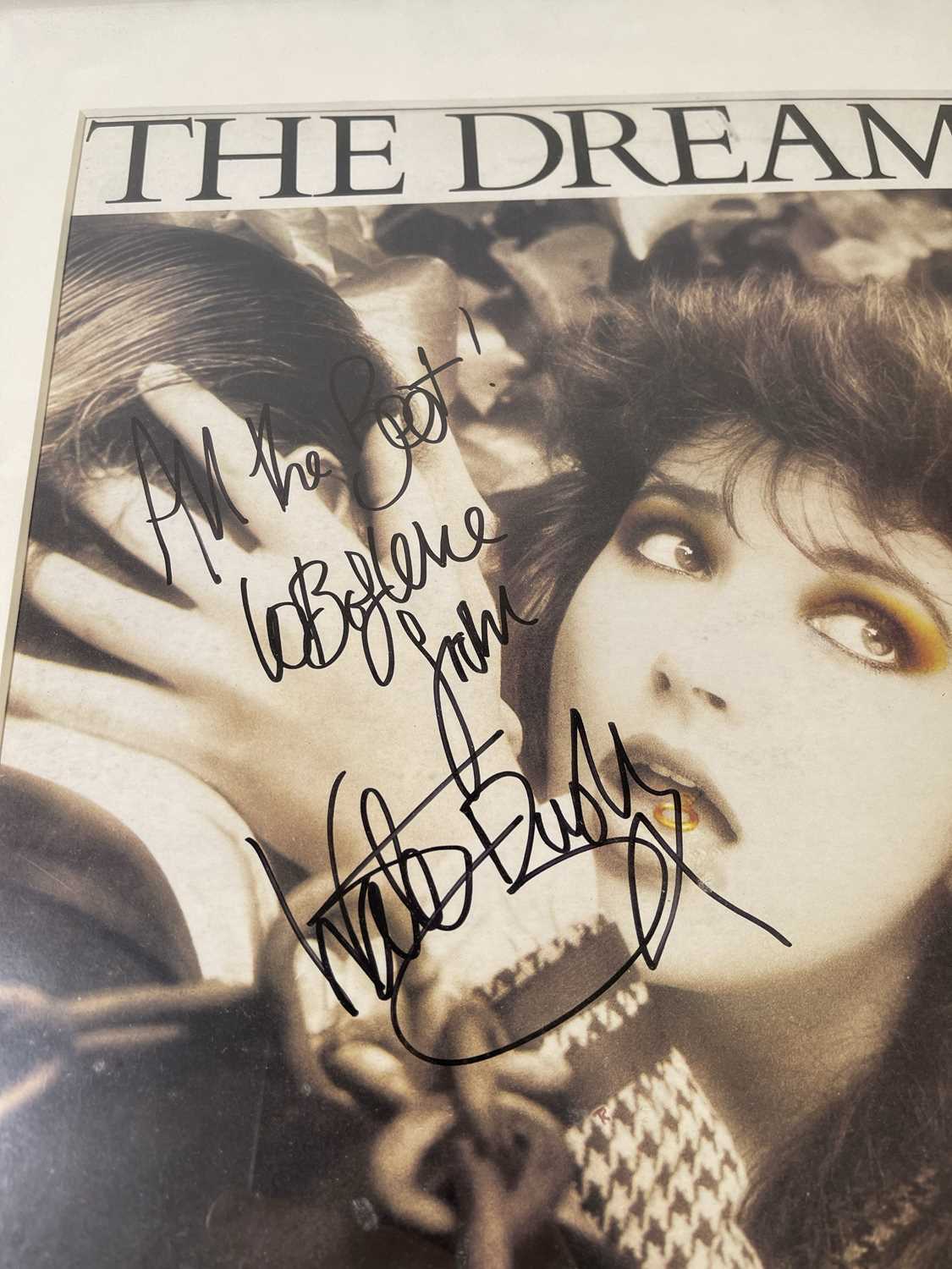 Lot 267 - KATE BUSH - SIGNED 'THE DREAMING' SLEEVE.