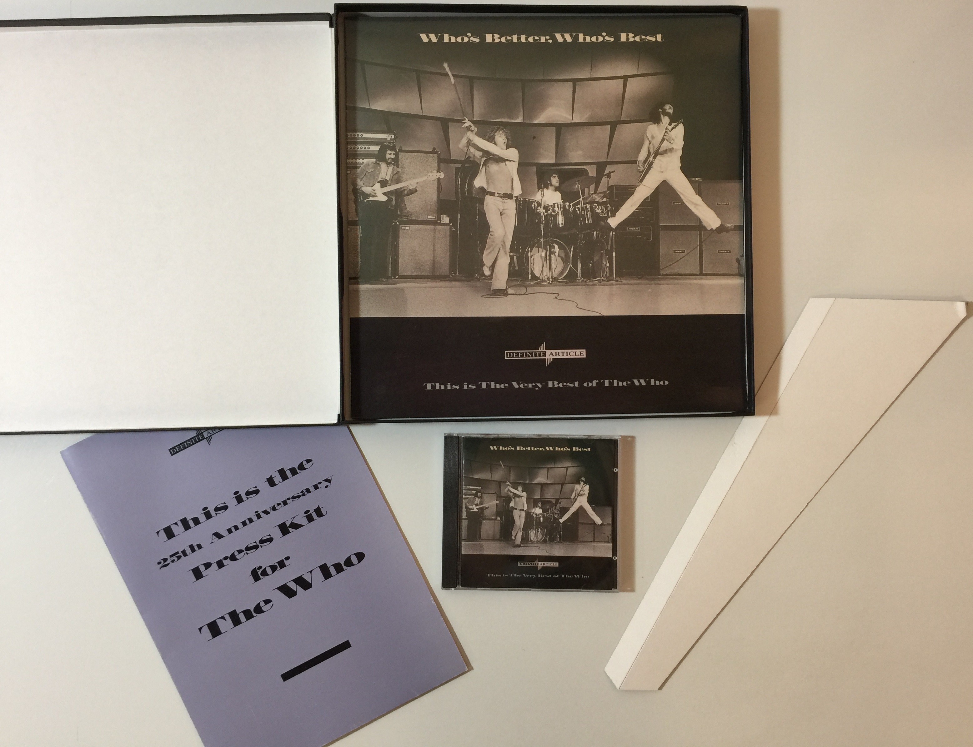 Lot 830 - THE WHO/ MOTOWN - LP BOX-SETS